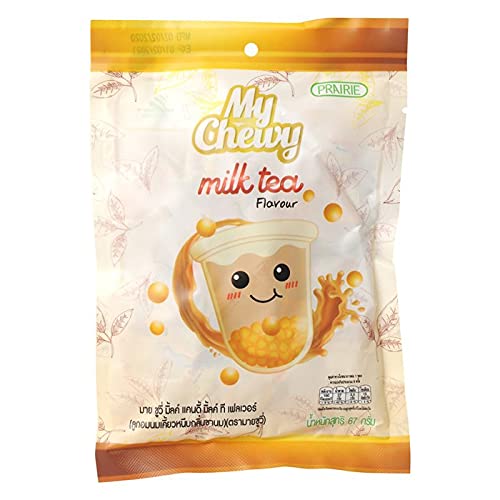 Amazon.com : My Chewy, Milk Candy, Milk Tea Flavour, 67 g. [Pack of 3 ...
