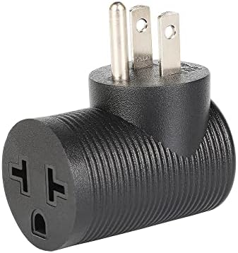 Amazon.com: Right Angled Power Adapter, Downward Angle Power Adapter ...