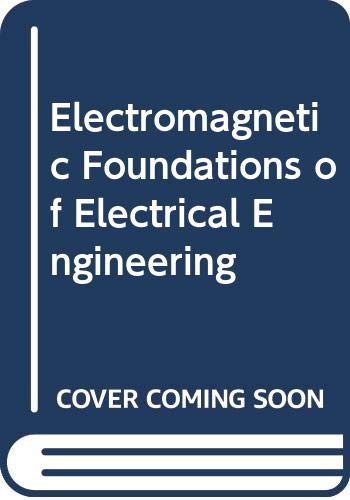 Buy Electromagnetic Foundations of Electrical Engineering Book Online ...