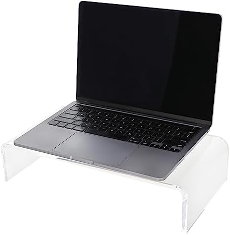 Amazon.com: 7Penn Clear Acrylic Monitor Stand Riser for Home Office ...