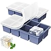 Amazon.com: Large Ice Cube Trays for Whiskey: FDDAI Big Silicone Ice ...