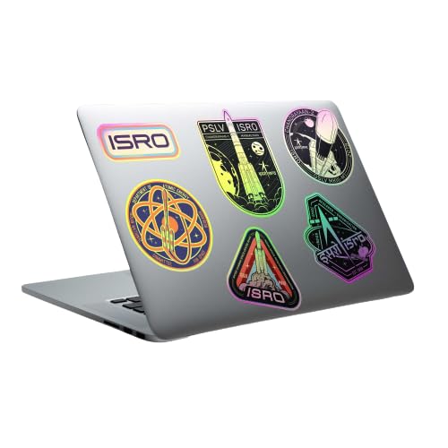 A47 ( Ascend Forty Seven ) Reusable ISRO Holographic Stickers - 2 (Pack ...