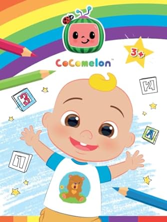 CoComelon Colouring Book: 64 colouring pages for children aged 3 and ...