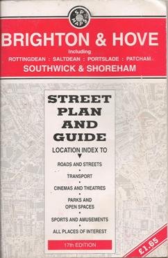 Brighton/Hove: Street Plan and Guide: Amazon.co.uk: 9781852822071: Books