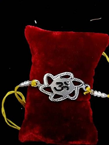 Pure Silver Rakhi : Amazon.in: Jewellery