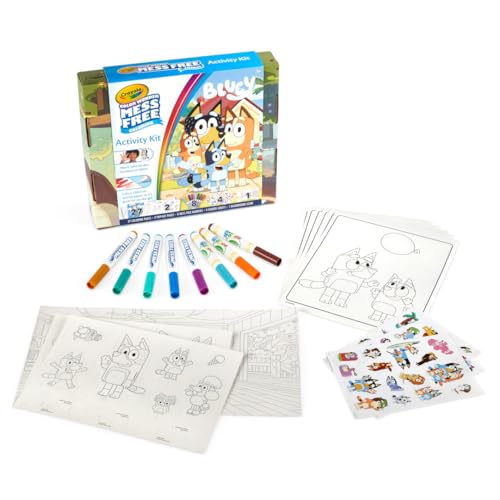 Snapklik.com : Color Wonder Bluey Activity Kit, Mess Free Coloring ...
