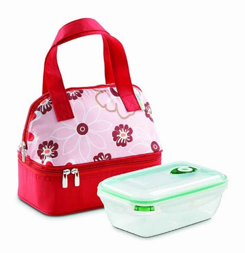 Buy FreshVac LP1-115 LunchpacPre Round, Red Floral Online at Low Prices ...