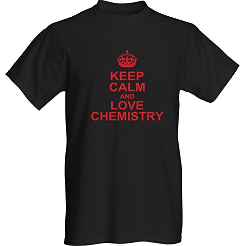 Amazon.com: Lab Rat Gifts TSH0072XL Black Cotton"Keep Calm and Love ...
