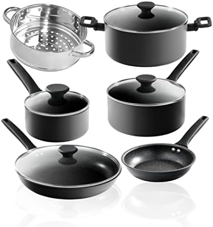 Amazon.com: Granitestone 13 Pc Pots and Pans Set Non Stick Cookware Set ...