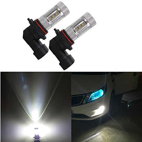 WLJH 2PCS 9006 LED Bulb HB4 HB4A 9006XS 16 OSRAM Led Chips with ...