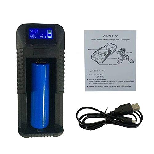 BIG BOOM® Single Slot Led Screen Battery Charger USB Smart Rechargeable ...