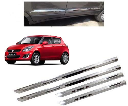 After Cars Maruti Suzuki Swift 2017 Car Steel Side Beading Set of– 4 ...