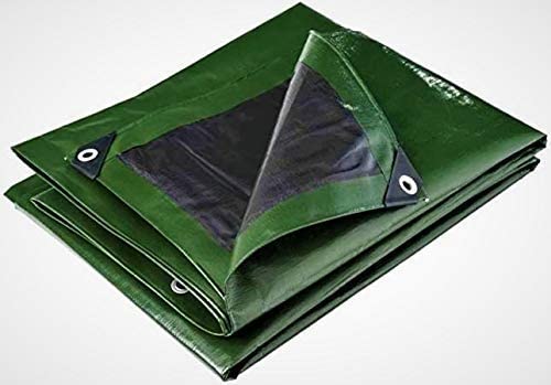 Eco-Friendly Double Shade Black & Green Heavy Duty Tarpaulin Tarpal 100 ...