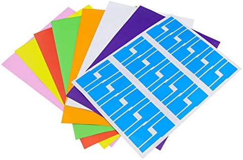 Cable Labels, Self-Adhesive Cable Label Stickers Waterproof Tear ...