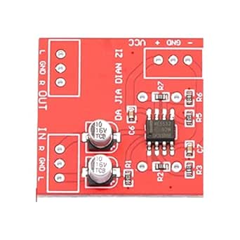 Amazon.com: 1PCS AD828 NE5532 TDA1308 Audlo Amplifier Module Op Amp Pre ...