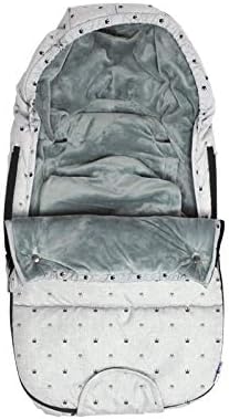 The Original Dooky 126947 Stroller Bag, Grey Crowns/Light Grey Crowns – BigaMart