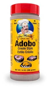 Amazon.com : Chef Merito Adobo Creole Style (Estilo Criollo), 14 Ounce ...