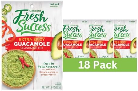 Amazon.com : Mild Guacamole Seasoning Mix, by MPK Foods 1 Ounce each ...