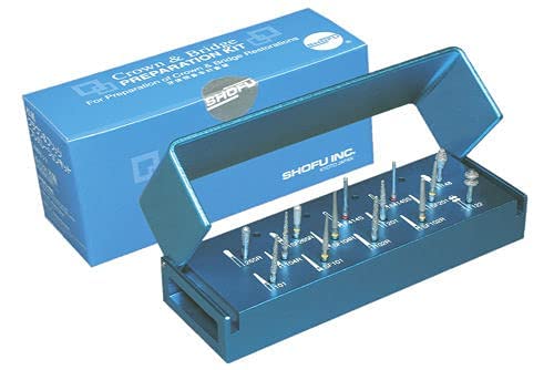 Shofu Crown And Bridge Preparation Kit (Kit of 14 Burs) : Amazon.in ...