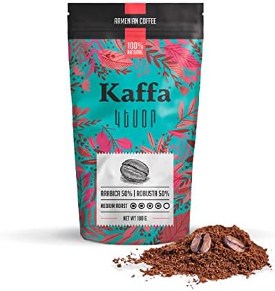 Amazon.com : Kaffa Coffee Kesor (Midday), Armenian Coffee, Mild Medium ...