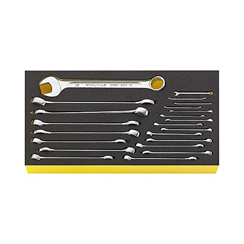 Stahlwille 22-Piece Combination Wrench Set in Tool Control System ...
