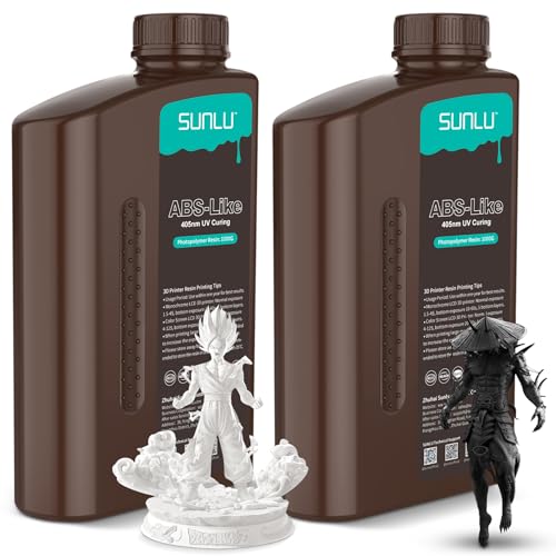 SUNLU 3D Printer Resin Bundle Multicolor, ABS Like Resin for 4K 8K LCD ...