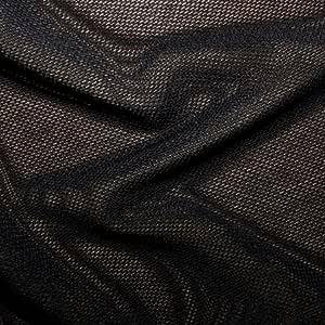 Black Power net Mesh Fabric Polyester & Nylon Blend Upholstery Material ...
