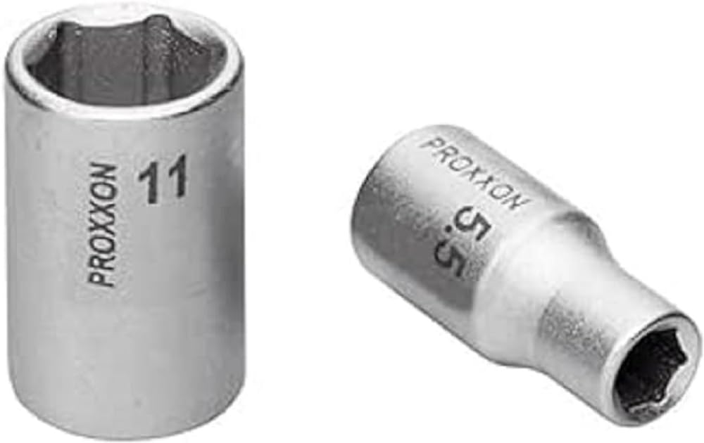 PROXXON 23715 Socket Spanner Insert/Nut 6.5 mm Drive 6.3 mm (1/4 Inch) : Amazon.co.uk: DIY & Tools