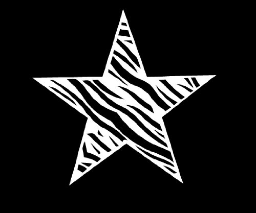 Zebra Print Stars