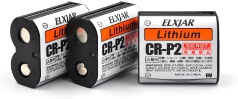Amazon.com: hflexgrad (3-Pack) 6V 1500mAh CR-P2 Lithium Photo Battery ...