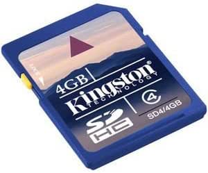 Amazon.com: Kingston 4GB SDHC Secure Digital High Capacity Card (Class ...