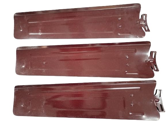 Buy Ceiling Fan Blade set 3 Pcs (48 inches 1200mm) (Brown) Online at ...