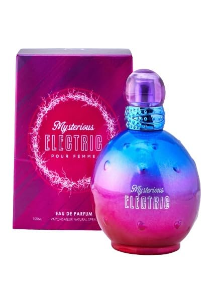 Amazon.com : Mysterious Electric Perfume Eau de Parfum for women 3.4 oz ...