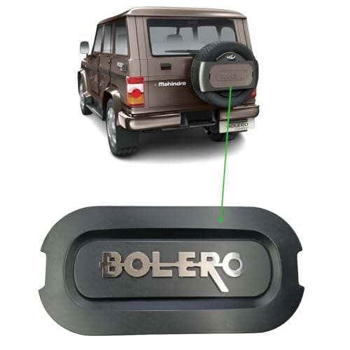 MODIFIED AUTOS Mahindra Bolero Style With Stepney Cover Middle Plate ...
