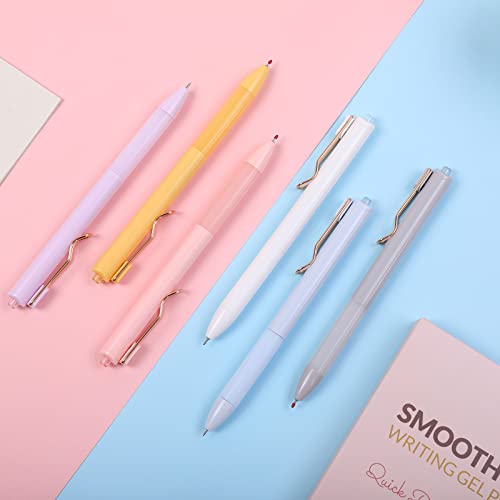 Snapklik.com : Gel Pens, Retractable Black Ink Pen Dries Quickly, 05mm ...