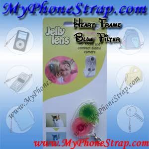 Amazon.com : Heart Frame / Blue Filter Special Effect Lens for Digital ...
