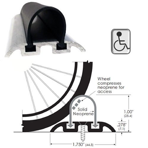 ADA Wheelchair Accessible Shower Threshold - 36-in long ...