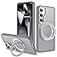 Amazon.com: Zalinbo for Samsung Galaxy S23 Plus Case with 360°Rotatable Magnetic Ring Stand ...