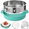 Amazon.com: OYAOL 9 Inch Springform Pan - 304 Stainless Steel Nonstick ...