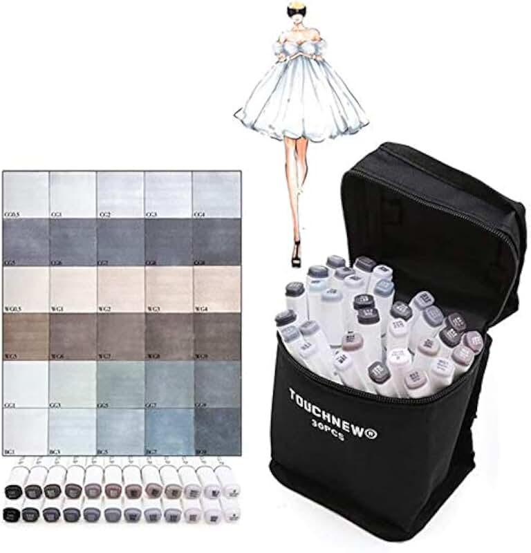 Amazon.co.uk: grey markers