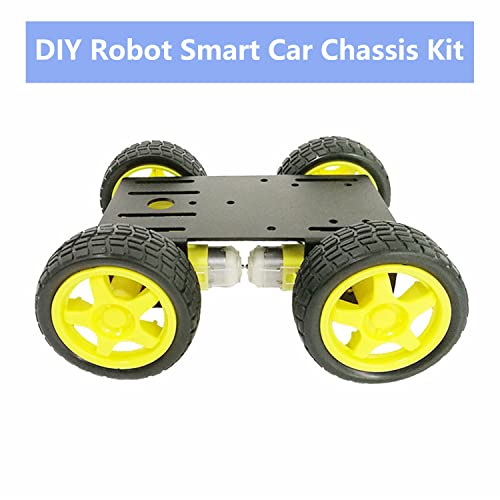Snapklik.com : Premium 4wd Smart Robot Car Chassis Platform Kit For ...