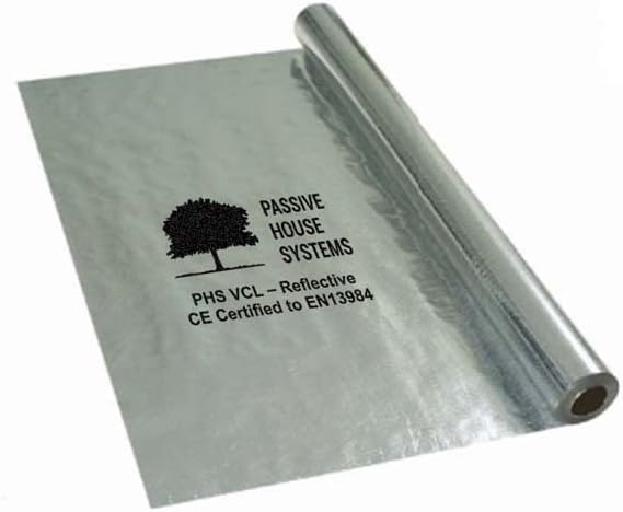 PHS Hi-Thermia Reflective Membrane Vapour Control Layer VCL 1.2m x 60m ...