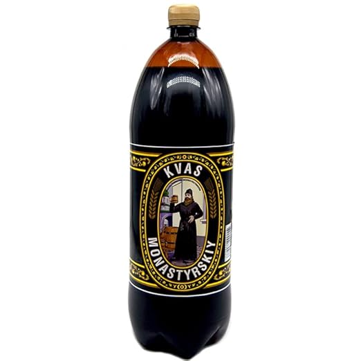 Amazon.com : Ukrainian Original Monastery "Monastyrskiy" Kvas Rye Bread ...