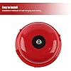 Fire Alarm Bell 4 inches Electric Fire Control Bell, 100db Fire Alarm ...