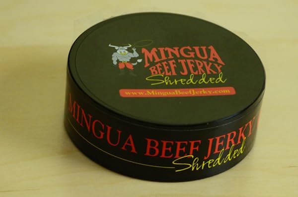 Amazon.com: Mingua Beef Jerky (The Original) Shredded Can - 5 count ...