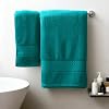 Amazon.com: COZYART Blue Turquoise Bath Towels Set 6 Piece, Luxury 100% ...