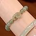 Amazon.com: Lucky Feng Shui Bracelet Natural Jade Bracelet Hetian Jade Barrel Beads Nephrite ...