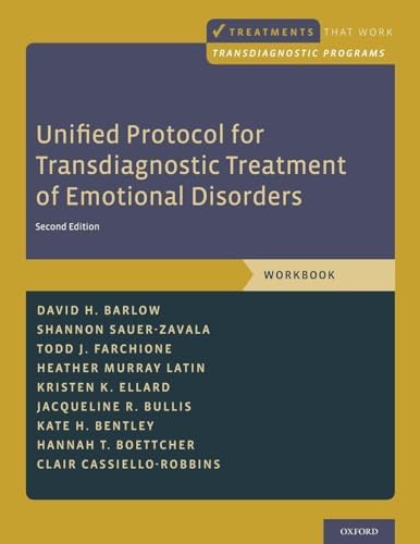Amazon.com: Unified Protocol for Transdiagnostic Treatment of Emotional ...
