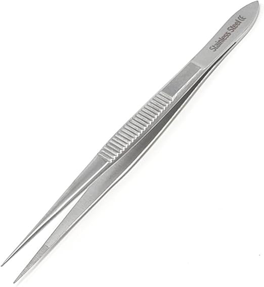 Amazon.com: Stainless Steel High Precision Forceps with Fine Strong ...