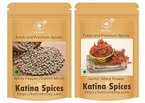 KATINA® - White Pepper whole Dakhni Gol Mirch Big size | Best for ...